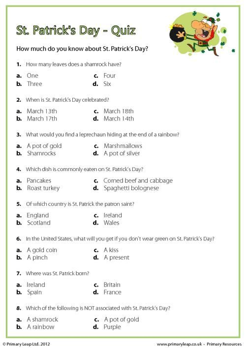 3rd Grade Trivia Questions And Answers Printable Printable Questions 